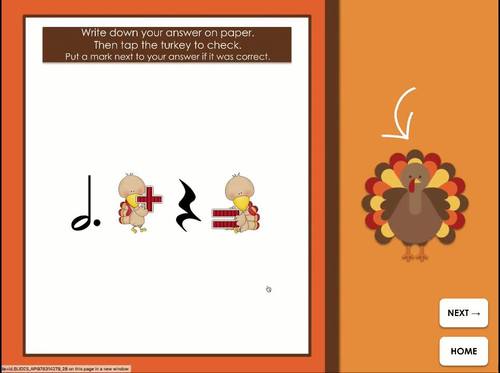 Turkey Lurkey Musical Math | Digital | Addition & Subtraction | TPT