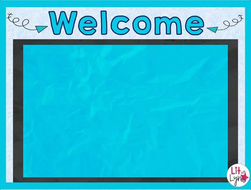 Editable Open House Presentation, Classroom Templates - PowerPoint ...