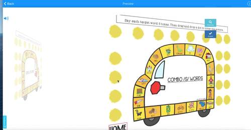 BACK TO SCHOOL, BUS DIGITAL BOOM CARDS, ARTICULATION (SPEECH THERAPY)