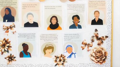 Quote Posters - Growing Bundle Decor - Influential People, Native American