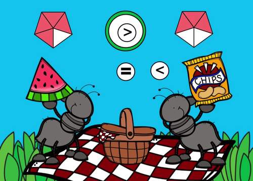 Comparing Fractions with Models Math Boom ™ Cards by 3rd Grade Engaged