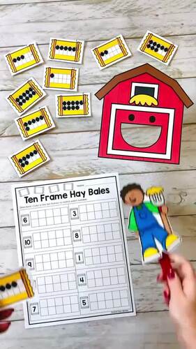 Subitizing with Ten Frames - Learning Ten Frames - Ten Frame Activities