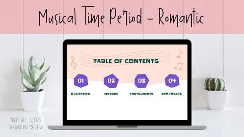 Musical Time Periods : Romantic by The Complete Music Room | TpT