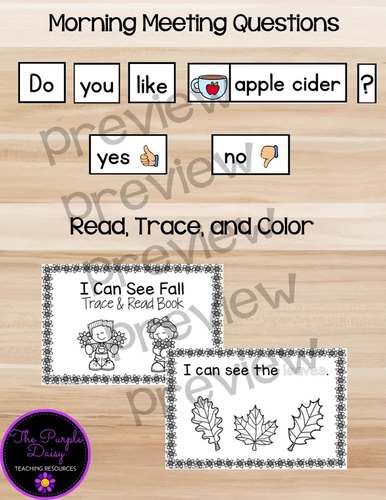 Fall Literacy Centers Reading and Writing Activities | TpT