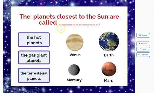 Solar System Review BOOM Cards by CarolJ Creations | TPT