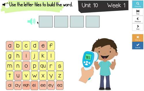 Level 3 Unit 10 | Digital BOOM CARDS | Fun Phonics by Teaching Literacy