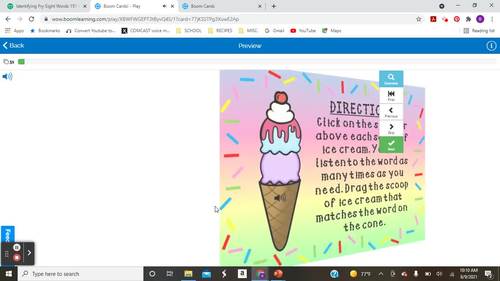 Identifying Fry Sight Words 151 to 200 Boom Cards™ by Teacher in High Heels