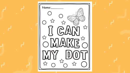 International Dot Day Coloring Sheets by K-KIDS CLIP | TPT