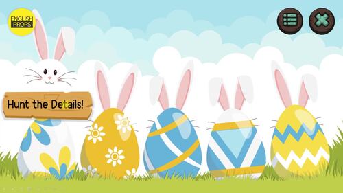 Easter Egg Hunt/Easter PowerPoint Games & Activities/Spring/Grammar/Facts