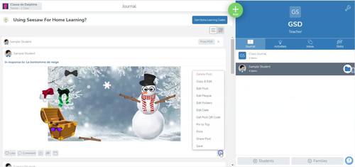 Motivational Digital Christmas Video Stickers for Seesaw by rd education