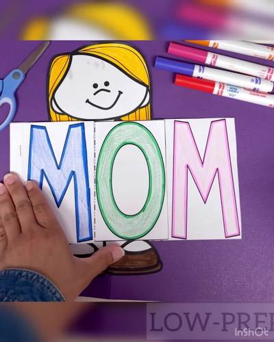 Mother's Day Writing Activity Gift Idea All About Mom by Suburban Teacher
