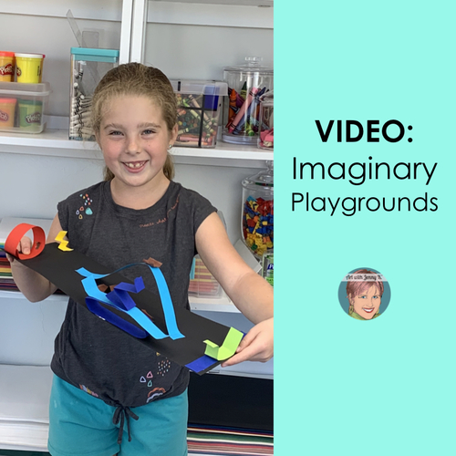 Free Teaching Video: Imaginary Playgrounds Great Kindergarten Art Lesson