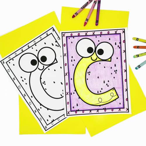 Alphabet Coloring Pages | End of the Year Coloring Sheets | TPT