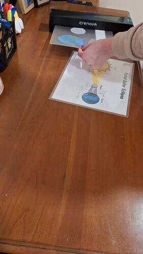 Solar Eclipse Model by MsDeniseBoutique | TPT