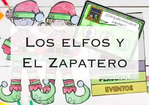 Cuento Los elfos y el zapatero | Elves and shoemaker in Spanish by Ms ...