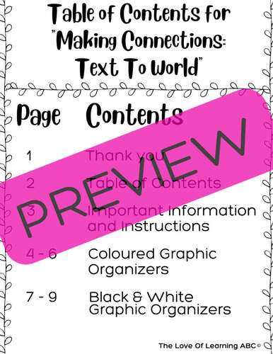 Text To World Differentiated Reading Comprehension for Making Connections