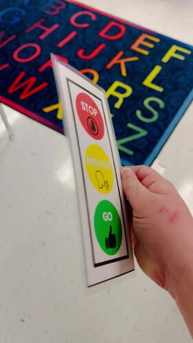 Stop. Breathe. Go. Test Taking Anxiety Management Strategy Reminder