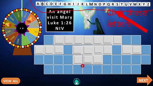 Birth of Jesus Wheel of Fortune Game by TeachDEZway | TPT