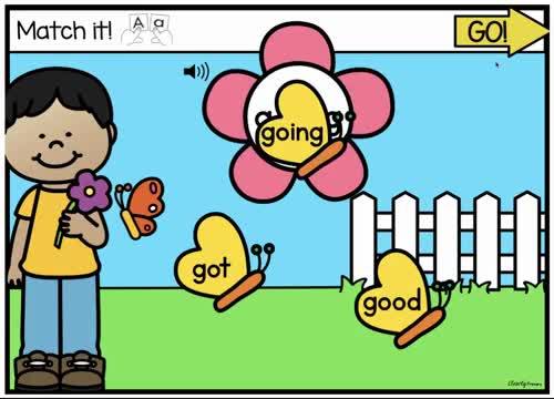 Sight Words Boom Cards™ | First Grade List Set 3 by Clearly Primary