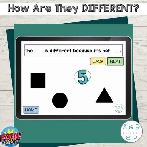 Explaining How Items Are Different BOOM Cards™ for Speech Therapy by ...