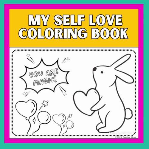 Positive Affirmations Coloring Pages | SEL | Self-Confidence | Self-Esteem