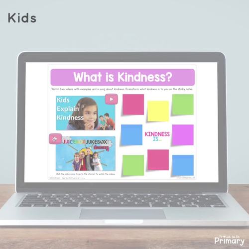 Kindness DIGITAL Lessons Activities Social Skills SEL - Be Kind Acts of ...
