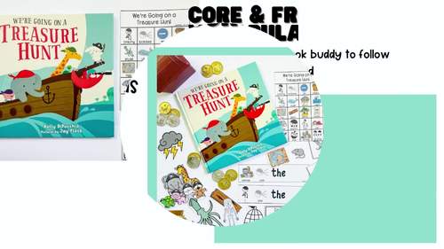 Preschool Book Companion: We're Going on a Treasure Hunt by Speech in ...
