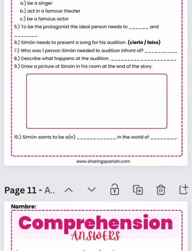 Spanish Art and Theater Unit | Comprehensible Input by Sharing Spanish ...