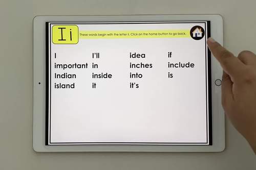Digital Word Wall for the Virtual Classroom | Google Slides™ Ready