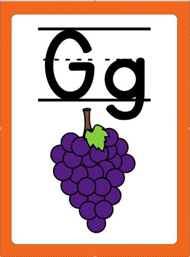 Alphabet Posters - Primary Colors Theme - Classroom Decorations by Ms ...