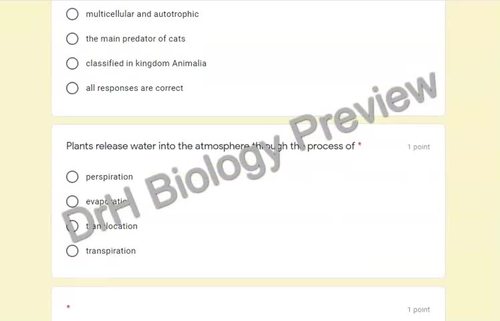 Biology Semester 2 Final Exam & Review - Digital by DrH Biology | TPT