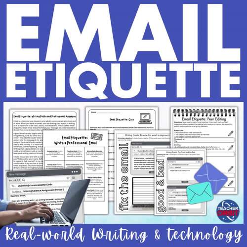 Email Etiquette Emails Writing Professional Emails Checklist digital ...