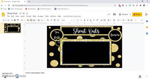 Digital Shout Out Page Template - Canvas, Google Sites and More | TpT