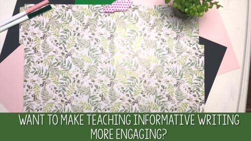 Orcas Informative Writing Prompt and Reading Comprehension Activity