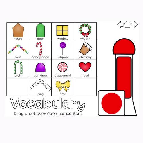 Build a Gingerbread House Following Directions for Boom by Speechin ...