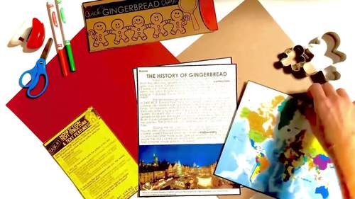 Gingerbread Week Activities (ELA, MATH, SCIENCE, AND SOCIAL STUDIES)