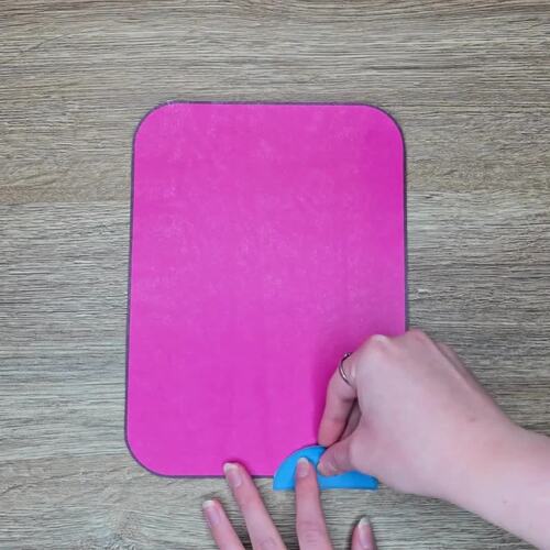 Pink School Monster Craft Template, Write My Name by Mollers Makes It