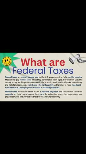 Financial Literacy Lesson | Federal Taxes, Income, IRS & Tax Forms (W-2 ...