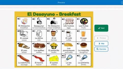 La Comida - Food - Bundle by NATAM | TPT