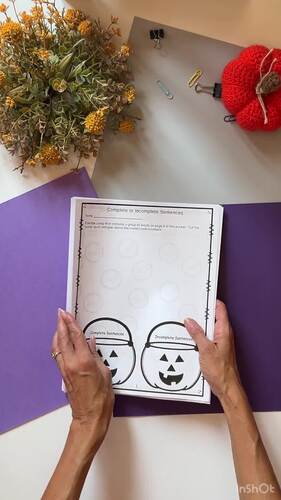 Halloween Language Arts Packet by BXC Creations | TPT