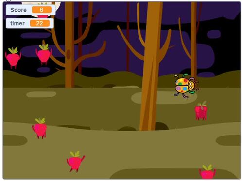 Strawberry Dash Coding Project – Scratch Game Programming Activity ...
