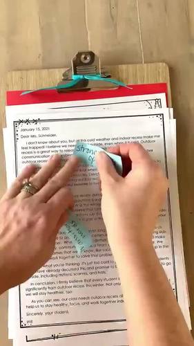 Christmas Holiday Writing Activities Persuasive Letter to Santa ...