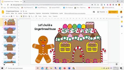 Build a Gingerbread House Digital and Printable Activity by Ms Vigil ...