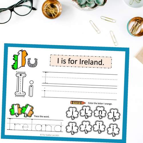 March St. Patrick's Day Worksheets & Activities for Preschool and ...