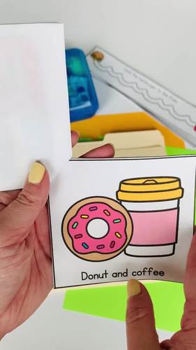 Food Pairs Object Association Activity - Things That Go Together