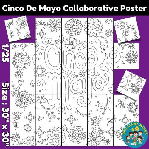 Cinco de mayo Collaborative Poster Project - Fiesta Bulletin Board ...
