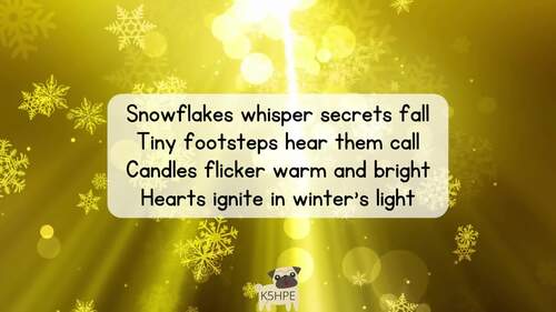 Holiday Glow Choir Song Instrumental Track No Vocals | TPT