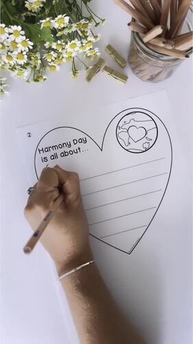 Harmony Week Bundle / Harmony Day Craft and PowerPoint by Rainbow Sky ...