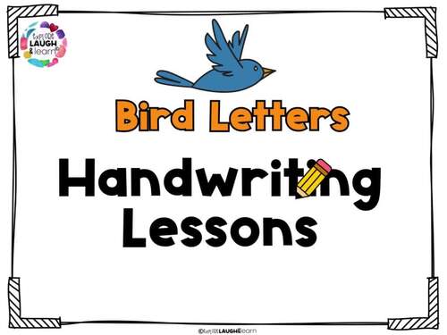 Handwriting Practice || Instructional Slides and Practice Sheets
