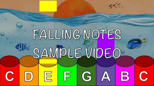 Aquarium [Saint-Saëns] - Boomwhacker Play Along Videos & Sheet Music